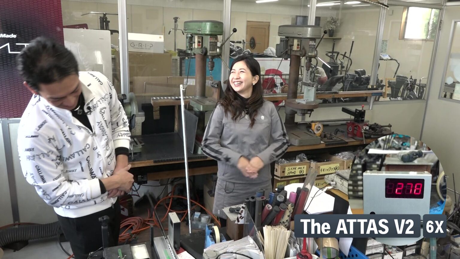 【振動数計測】The ATTAS V2試打評価！プロフィッターが徹底解説！ | ズバババ！GOLF